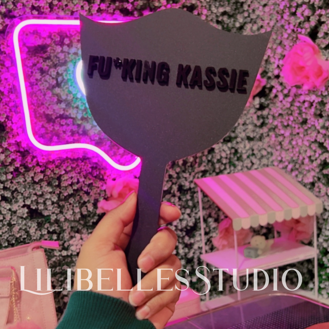 Lash tech prop mirror (acrylic) – LilibellesStudio