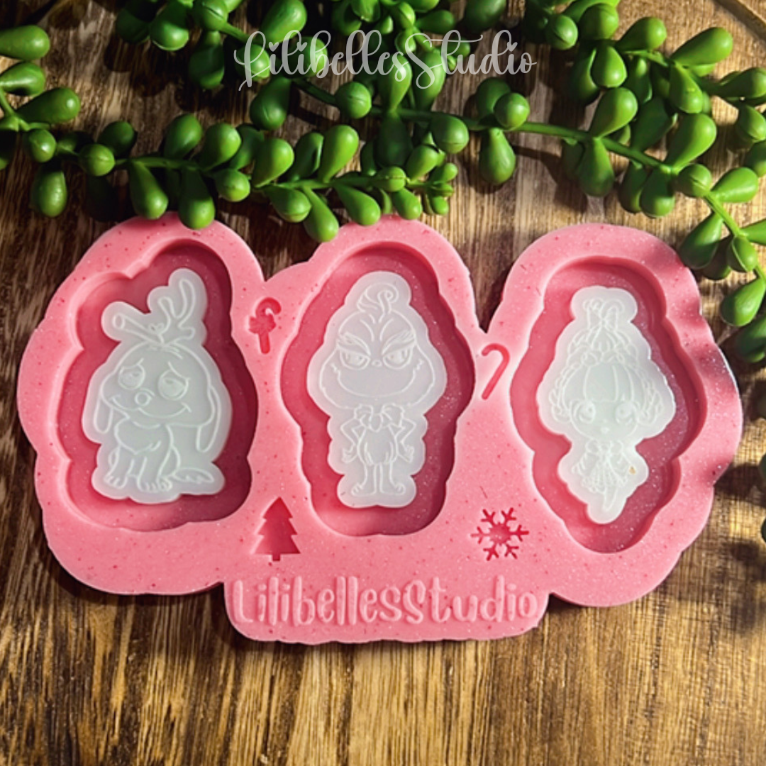 Merry Trio shakers MOLD – LilibellesStudio